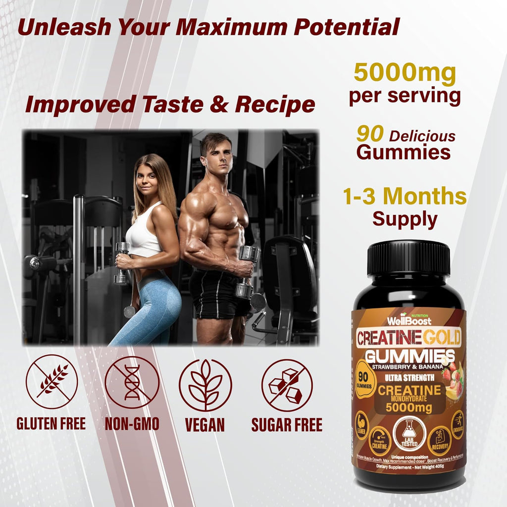 creatine monohydrate gummies for athletes