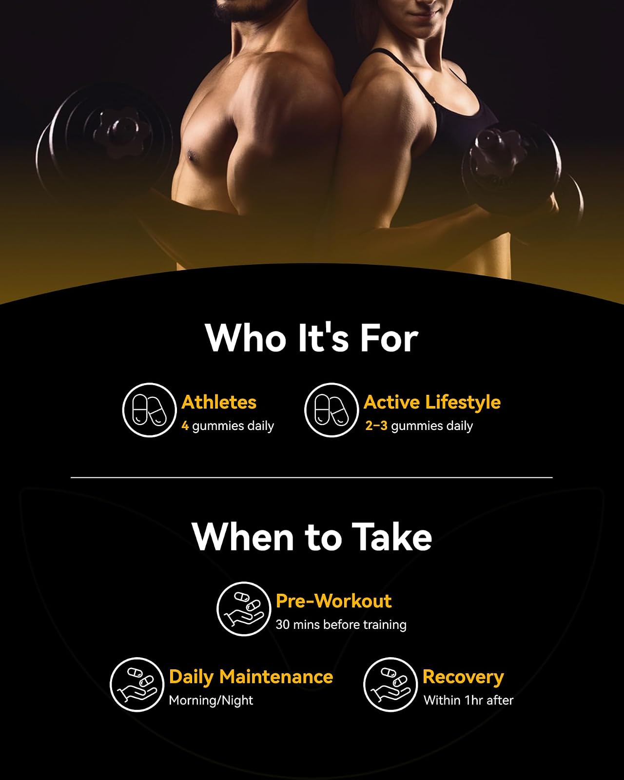 Creatine monohydrate gummies for endurance