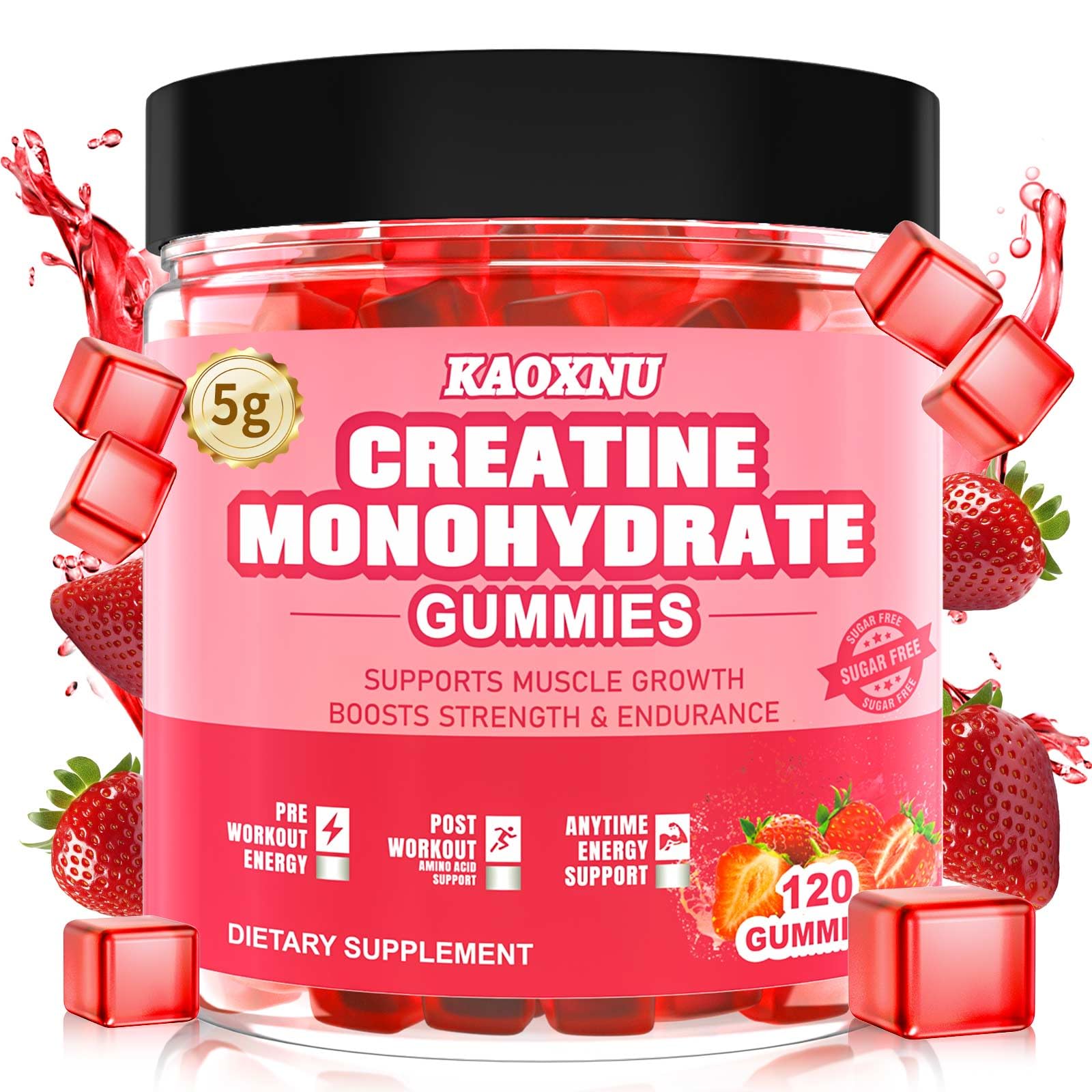 creatine monohydrate gummies for energy boost