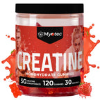 Creatine monohydrate gummies for energy