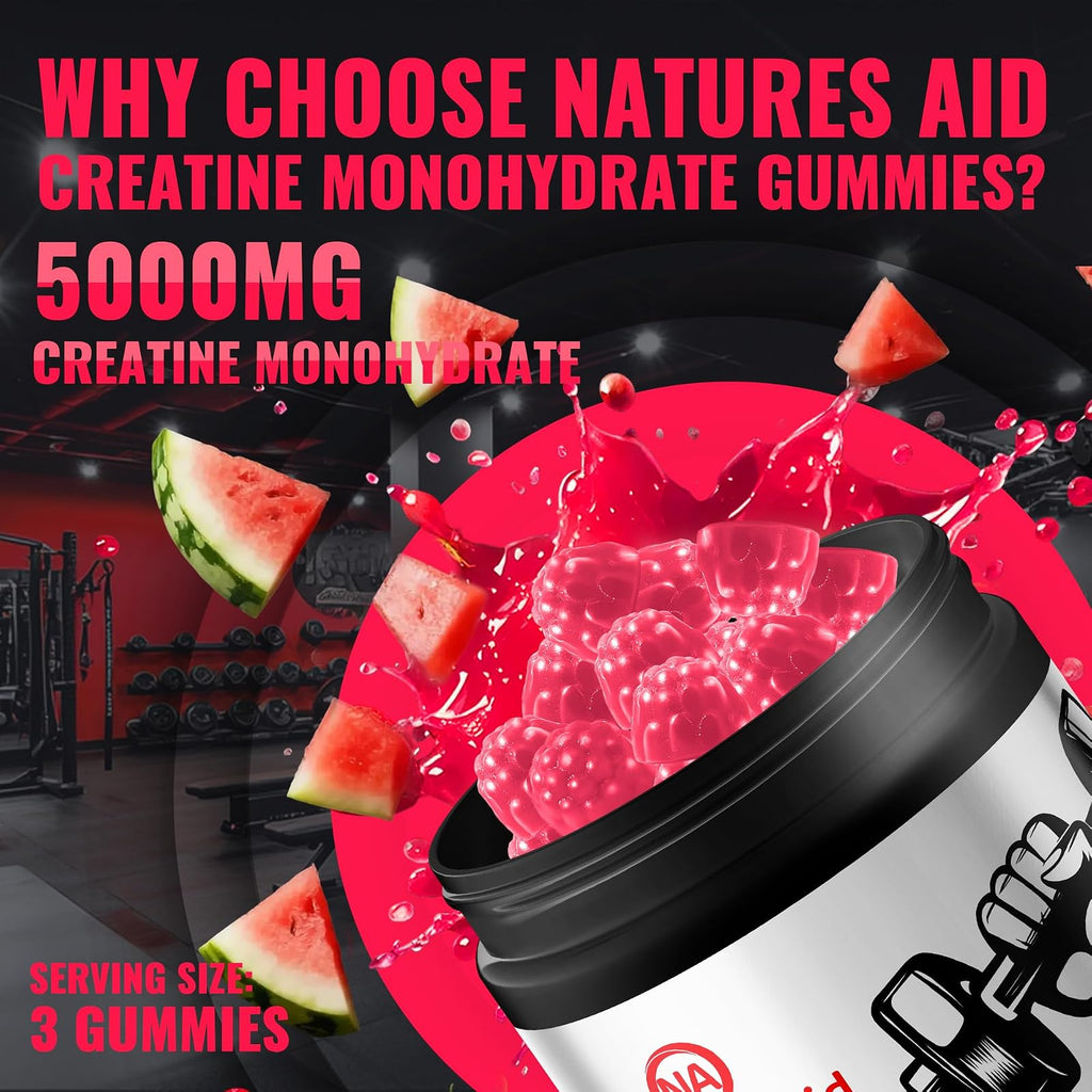 creatine monohydrate gummies for energy