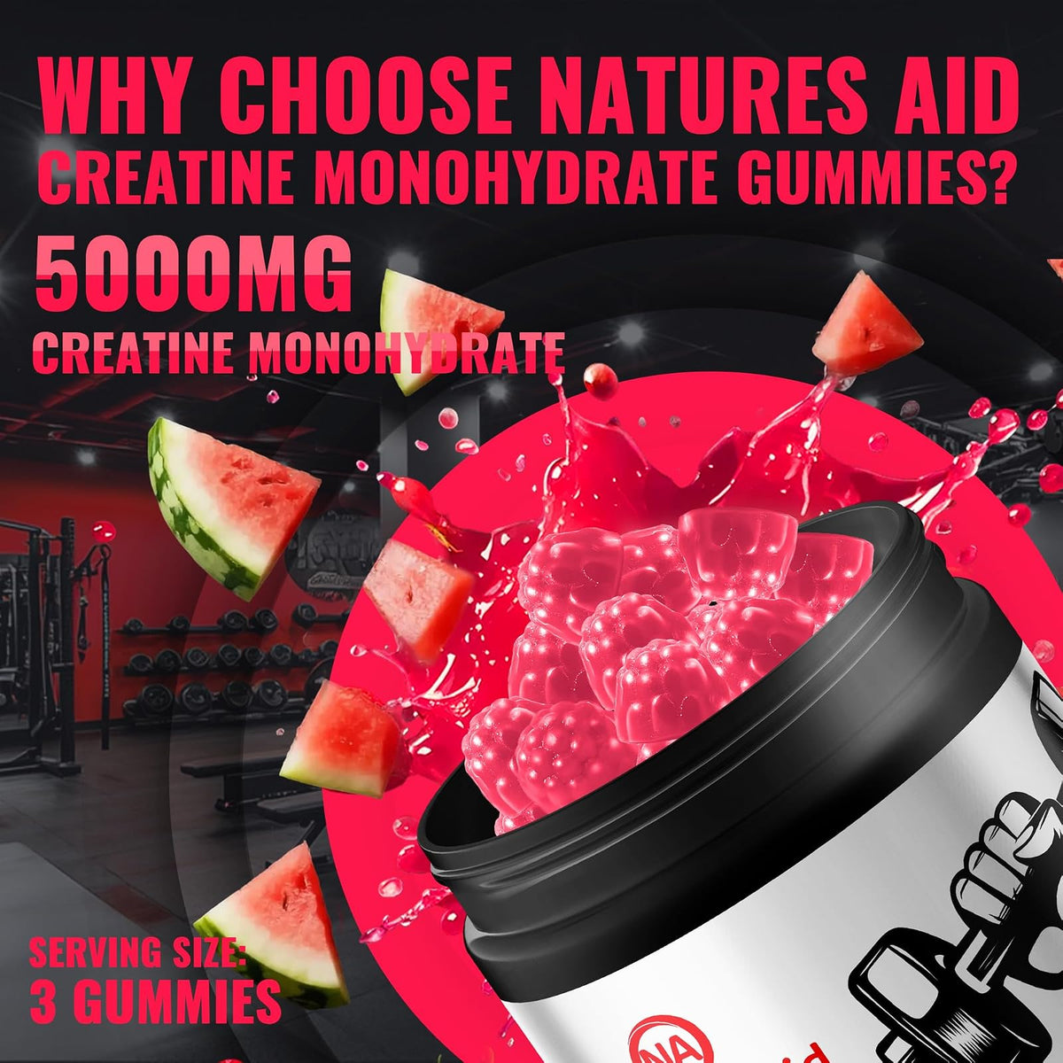 creatine monohydrate gummies for energy