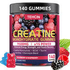 Creatine monohydrate gummies for energy