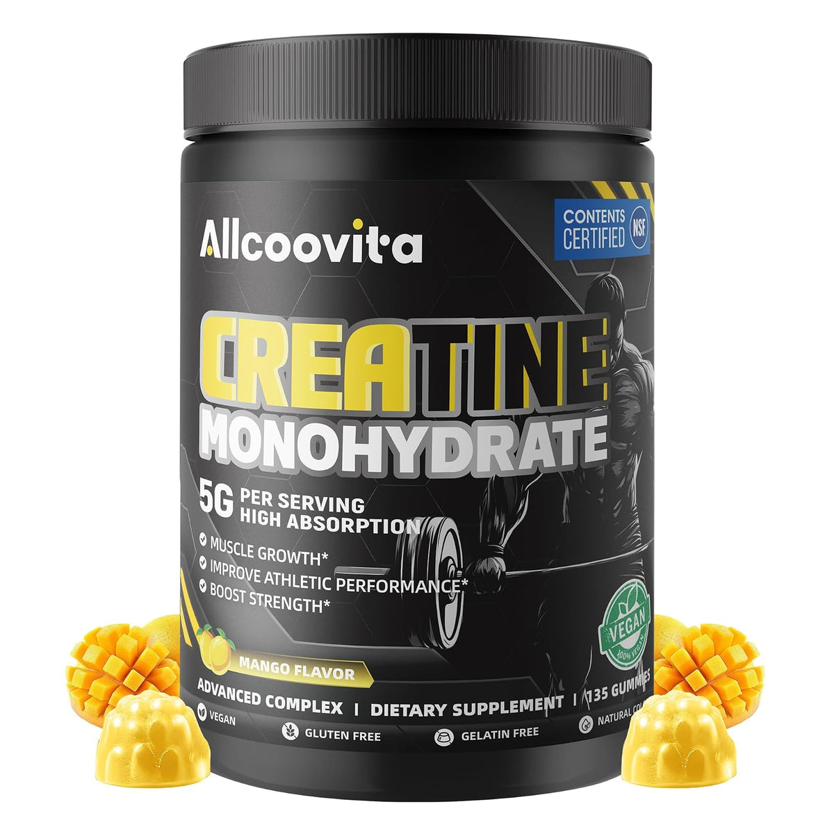 creatine monohydrate gummies for energy