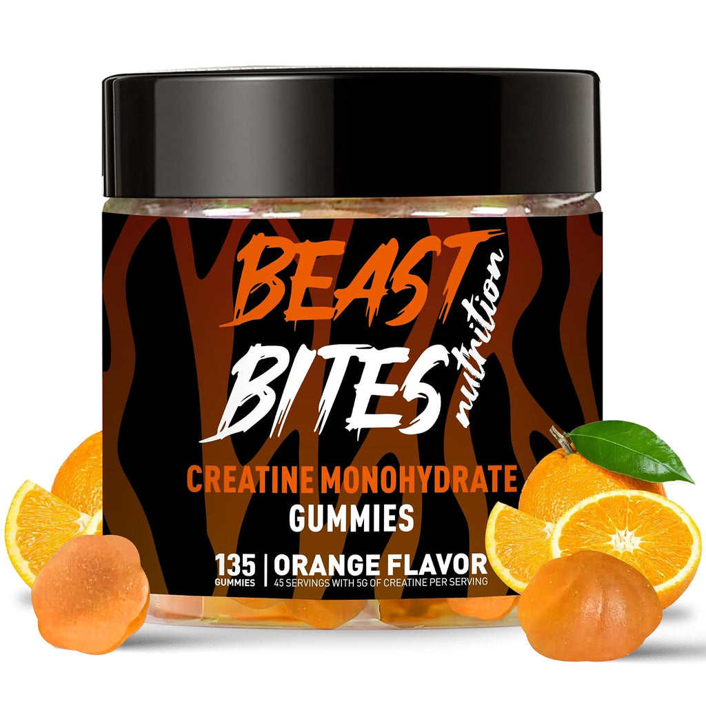 Creatine monohydrate gummies for energy