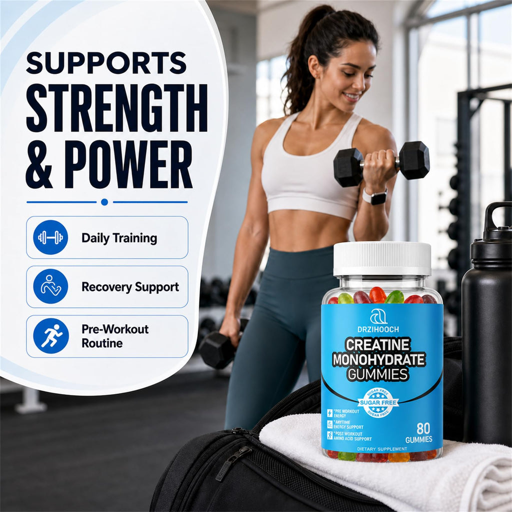 creatine monohydrate gummies for muscle growth