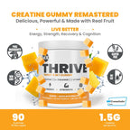 Creatine monohydrate gummies for muscle recovery