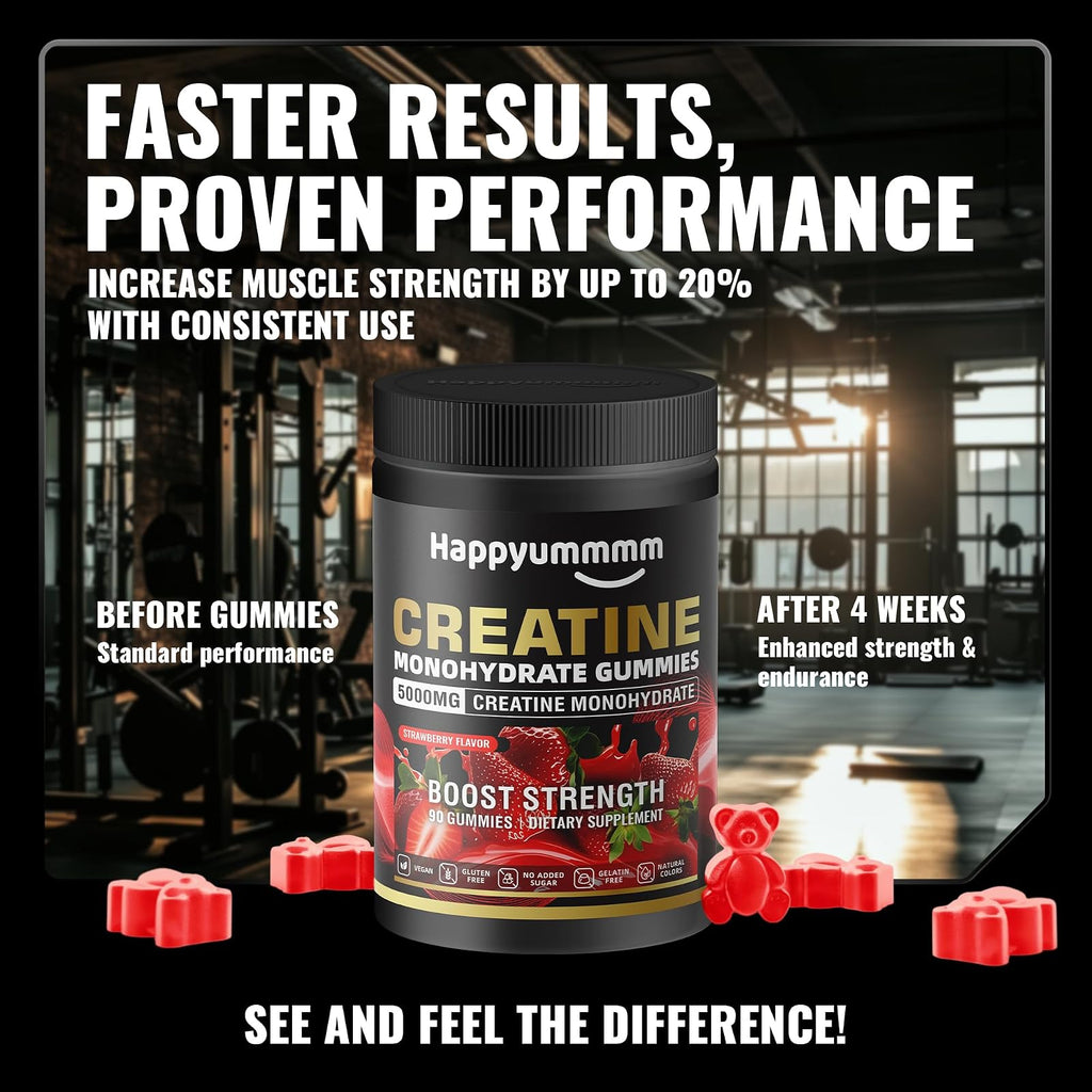 creatine monohydrate gummies for recovery