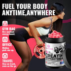 Creatine monohydrate gummies for strength