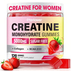 Creatine monohydrate gummies for women