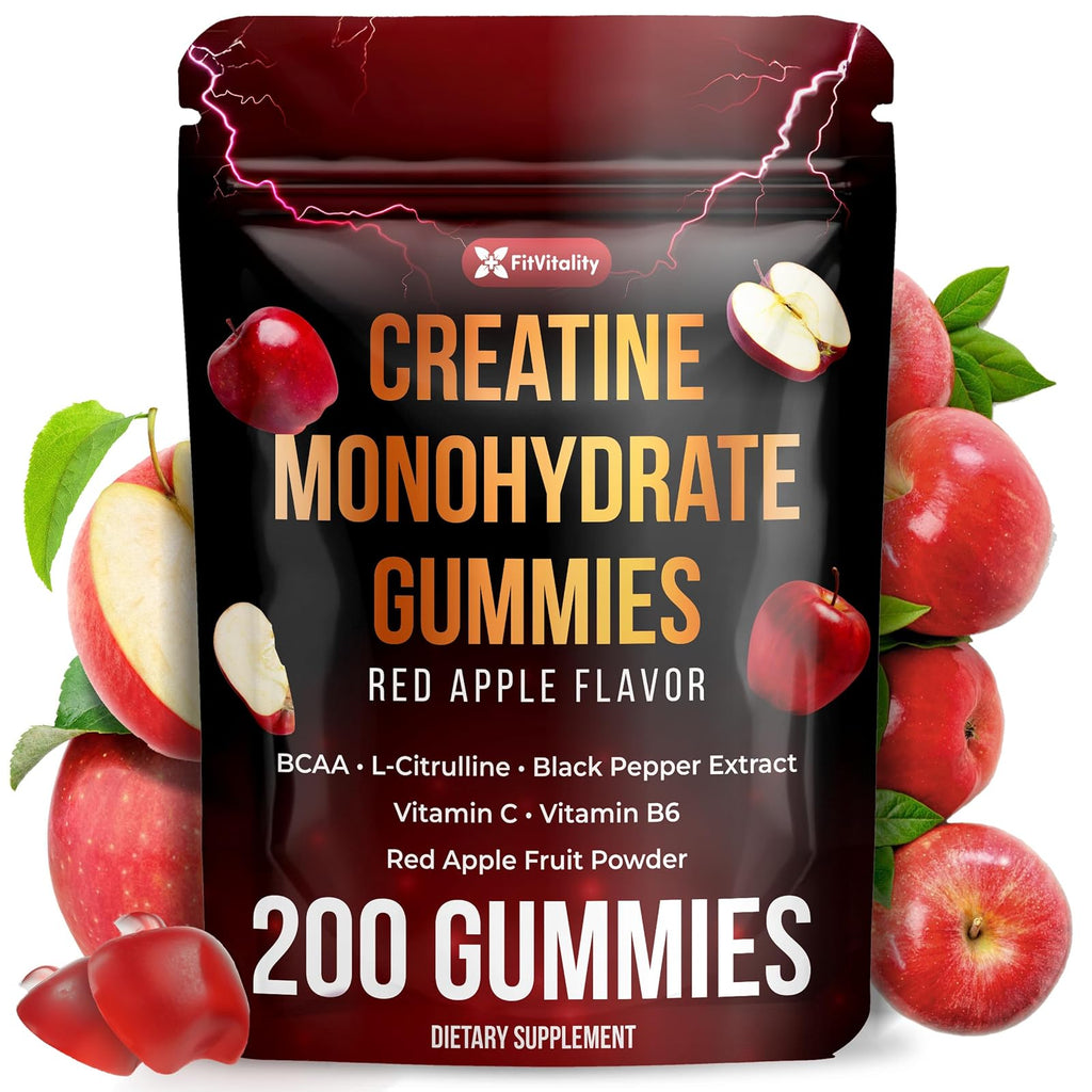 creatine monohydrate gummies with vitamin C