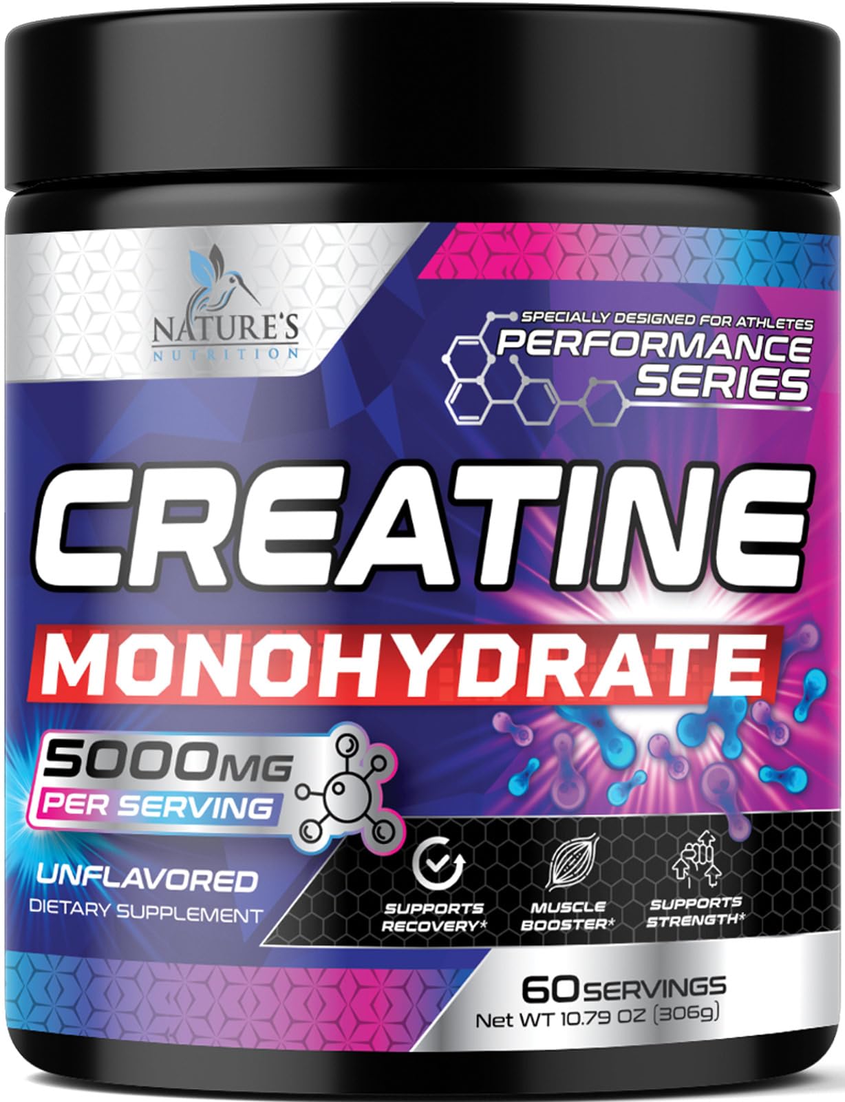 creatine monohydrate performance powder