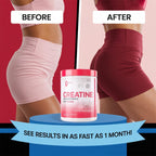 Creatine monohydrate powder for athletes