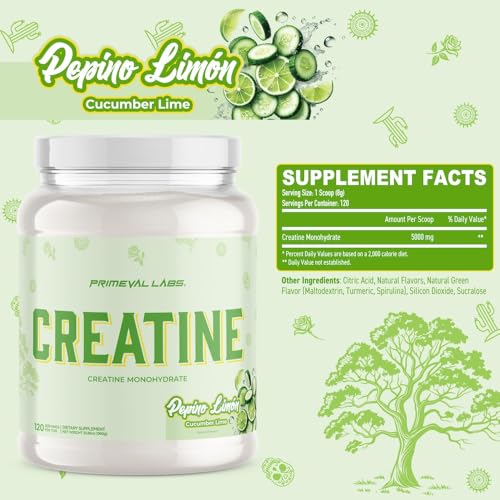 Creatine monohydrate powder for athletic performance