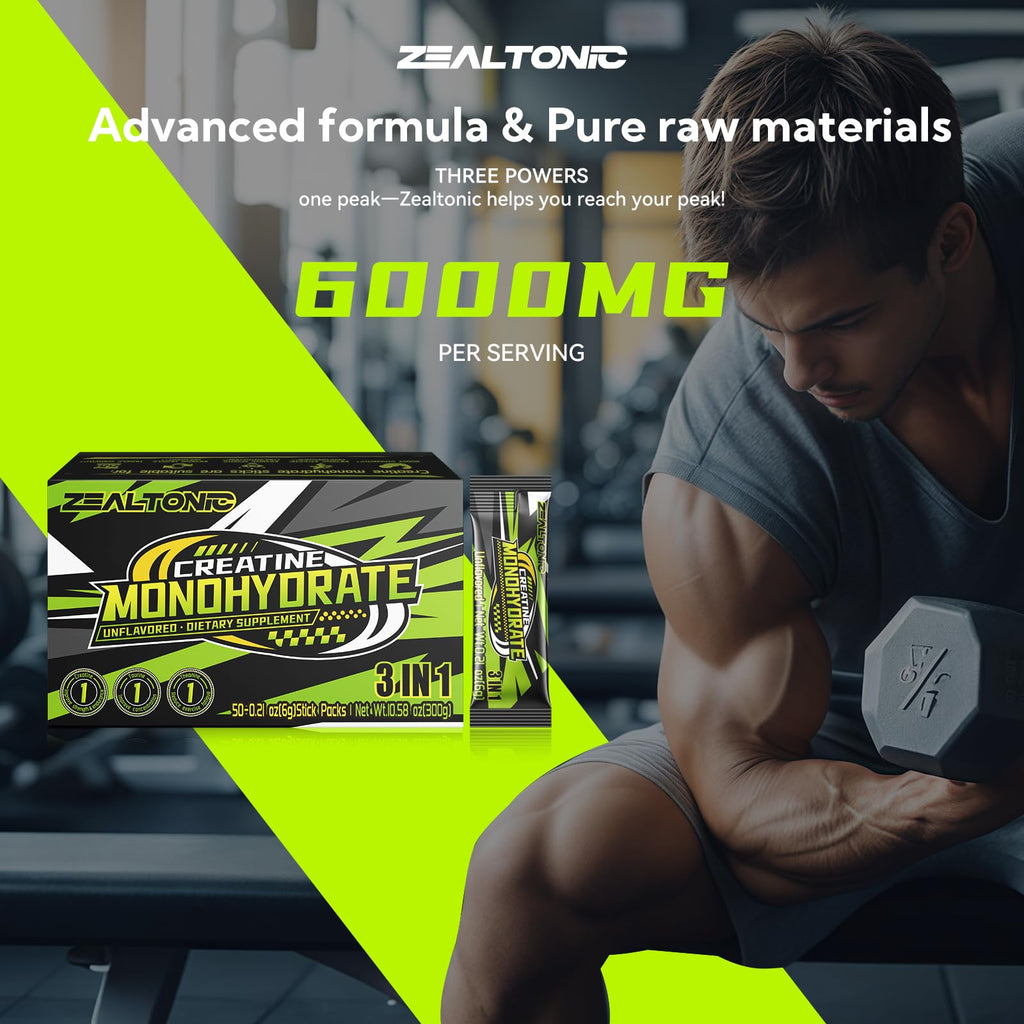 creatine monohydrate stick packs