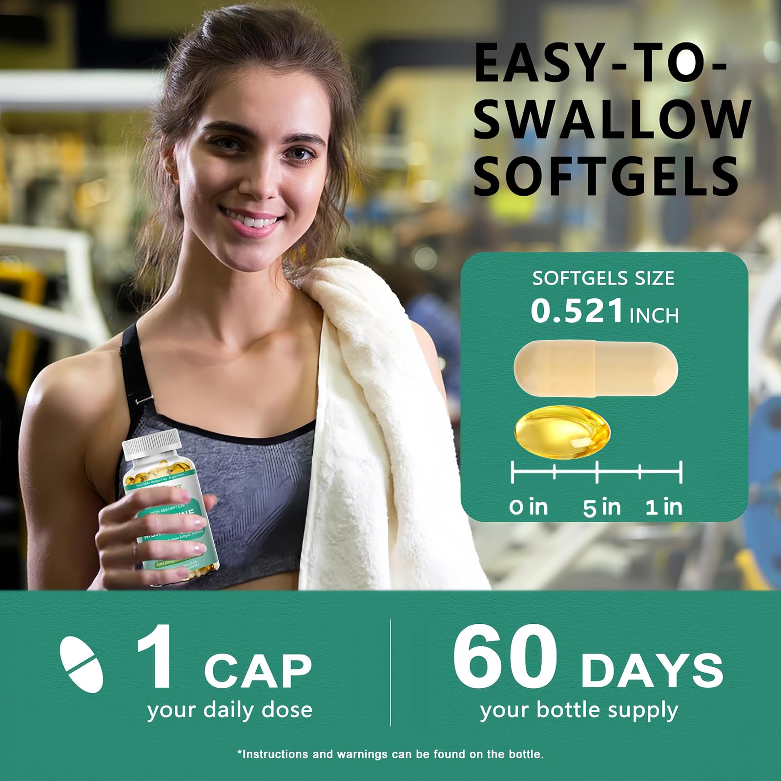 Creatine Monohydrate supports strength training