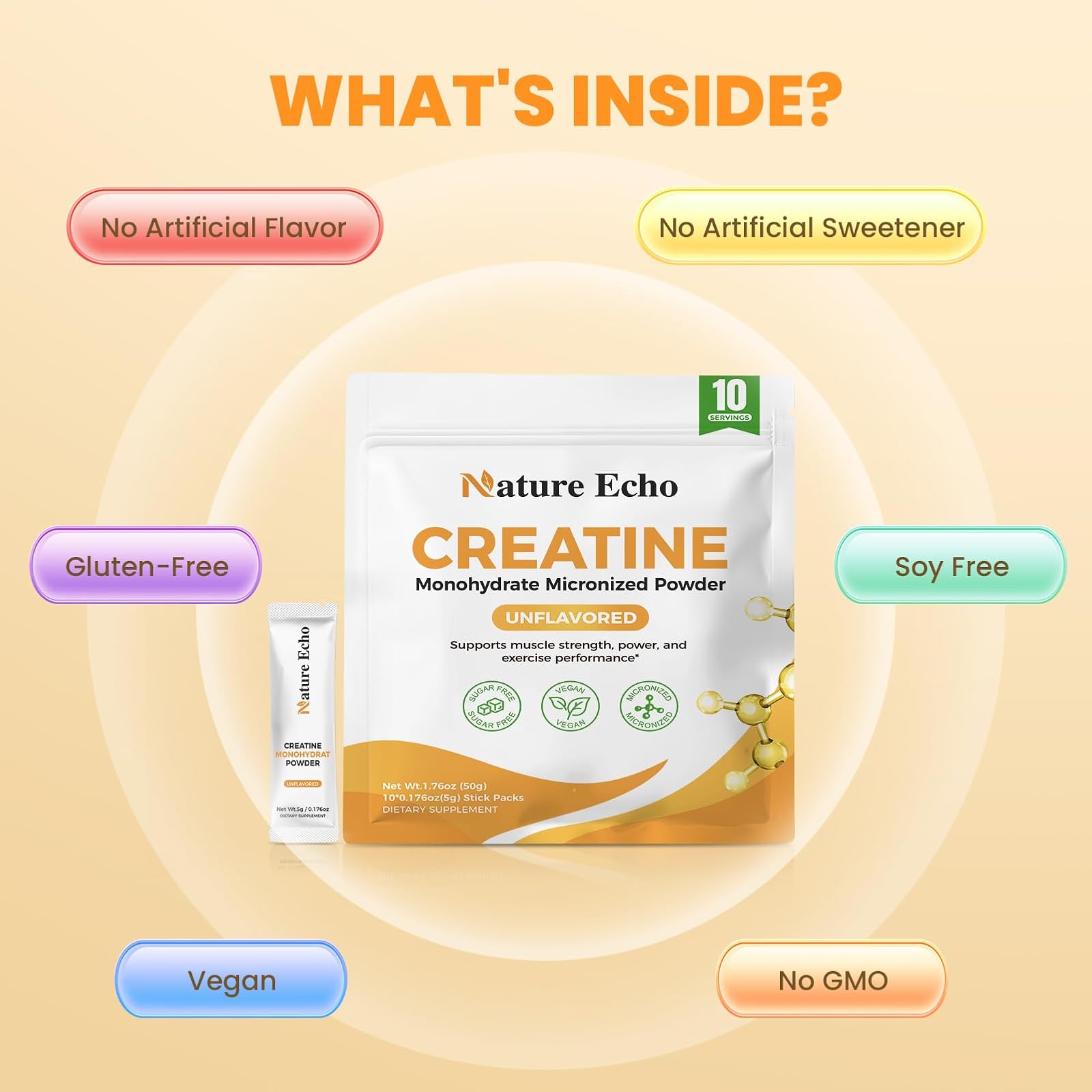 creatine packs for on-the-go energy