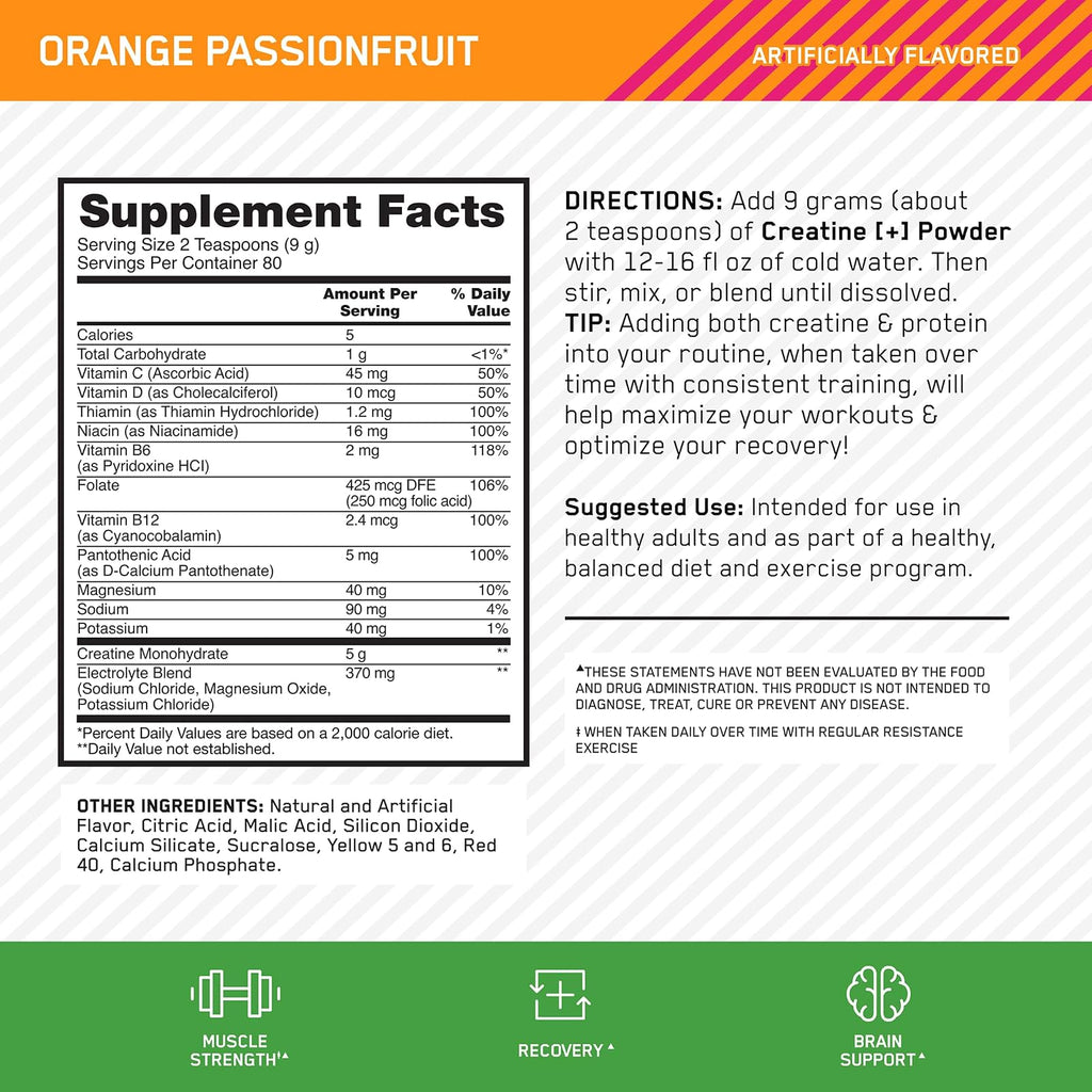 creatine plus powder for energy boost
