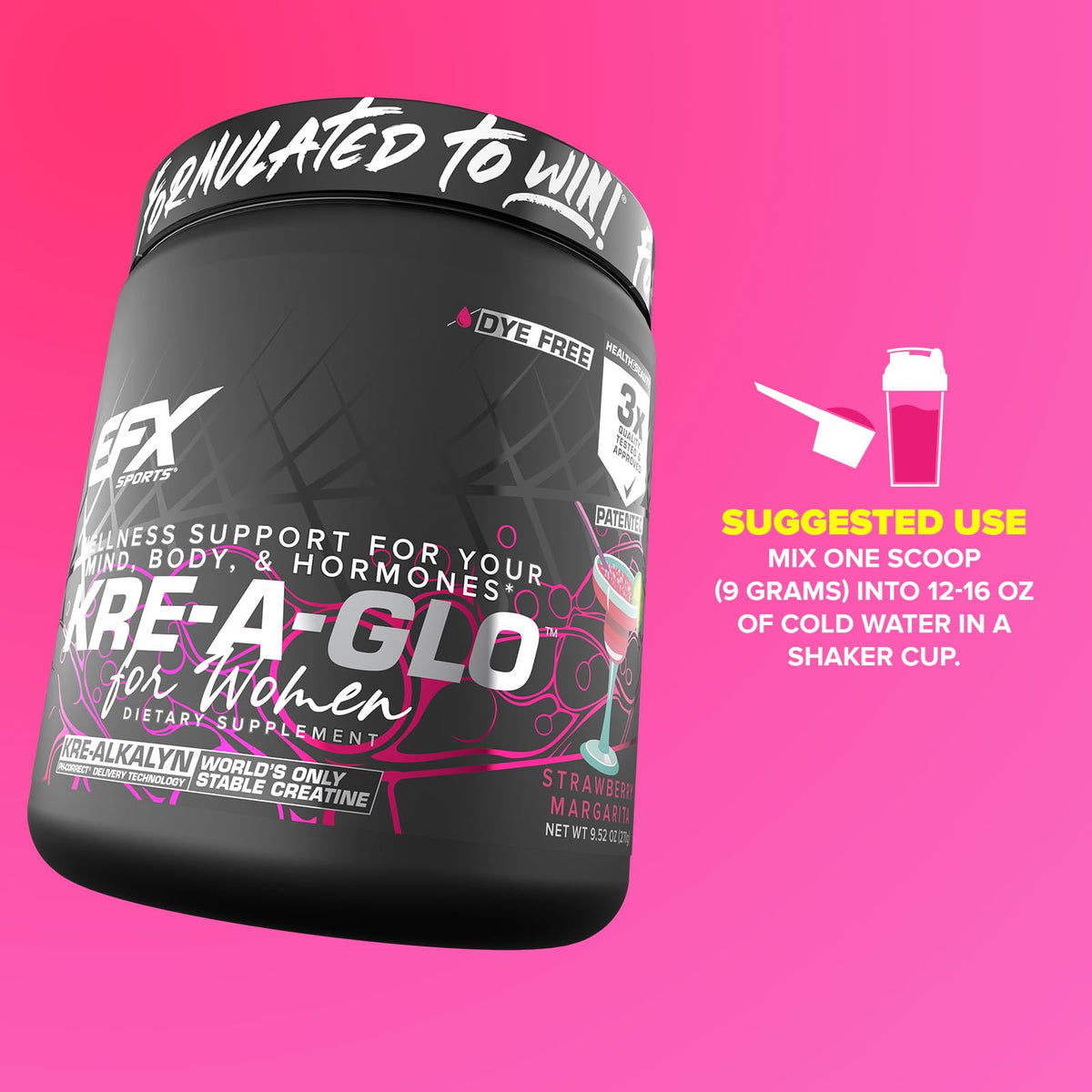 Creatine powder for athletes and bodybuilders