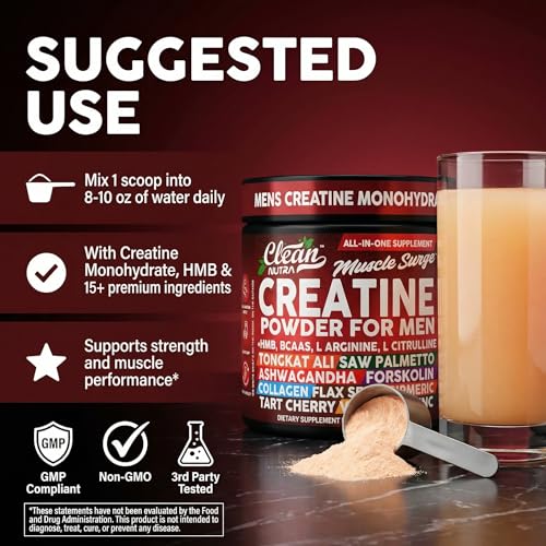 Creatine powder for effective workout recovery