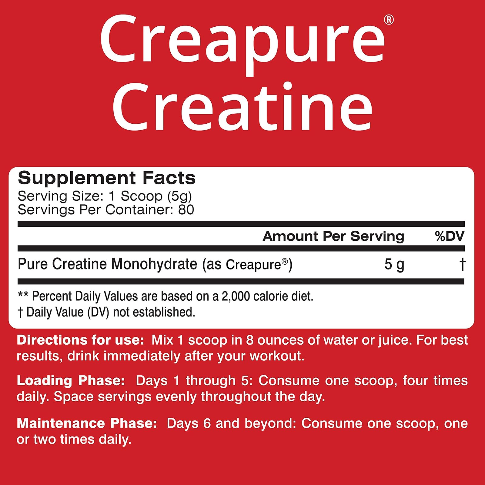 creatine powder for energy and strength