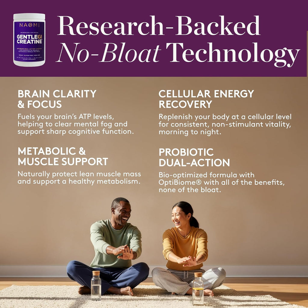 Creatine powder for energy boost