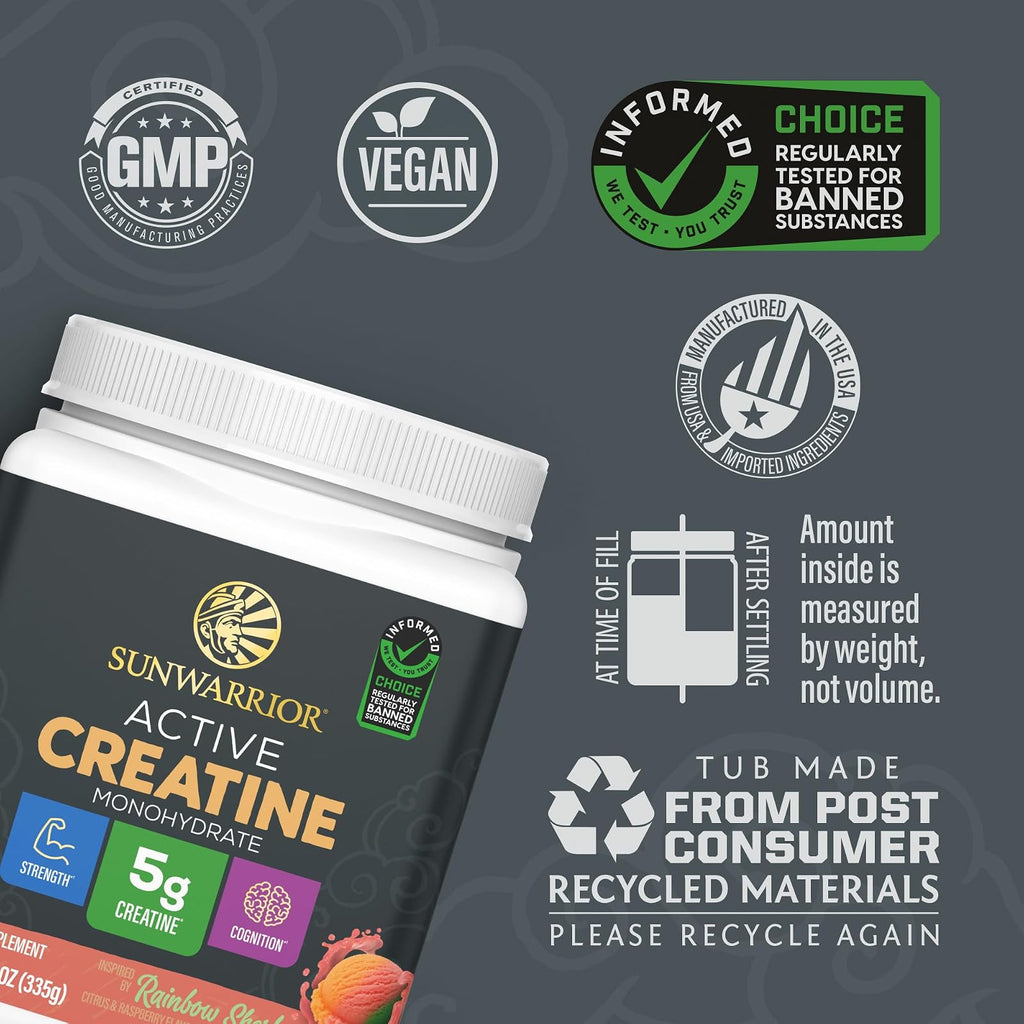 Creatine powder for enhanced performance