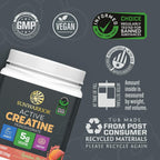 Creatine powder for enhanced performance