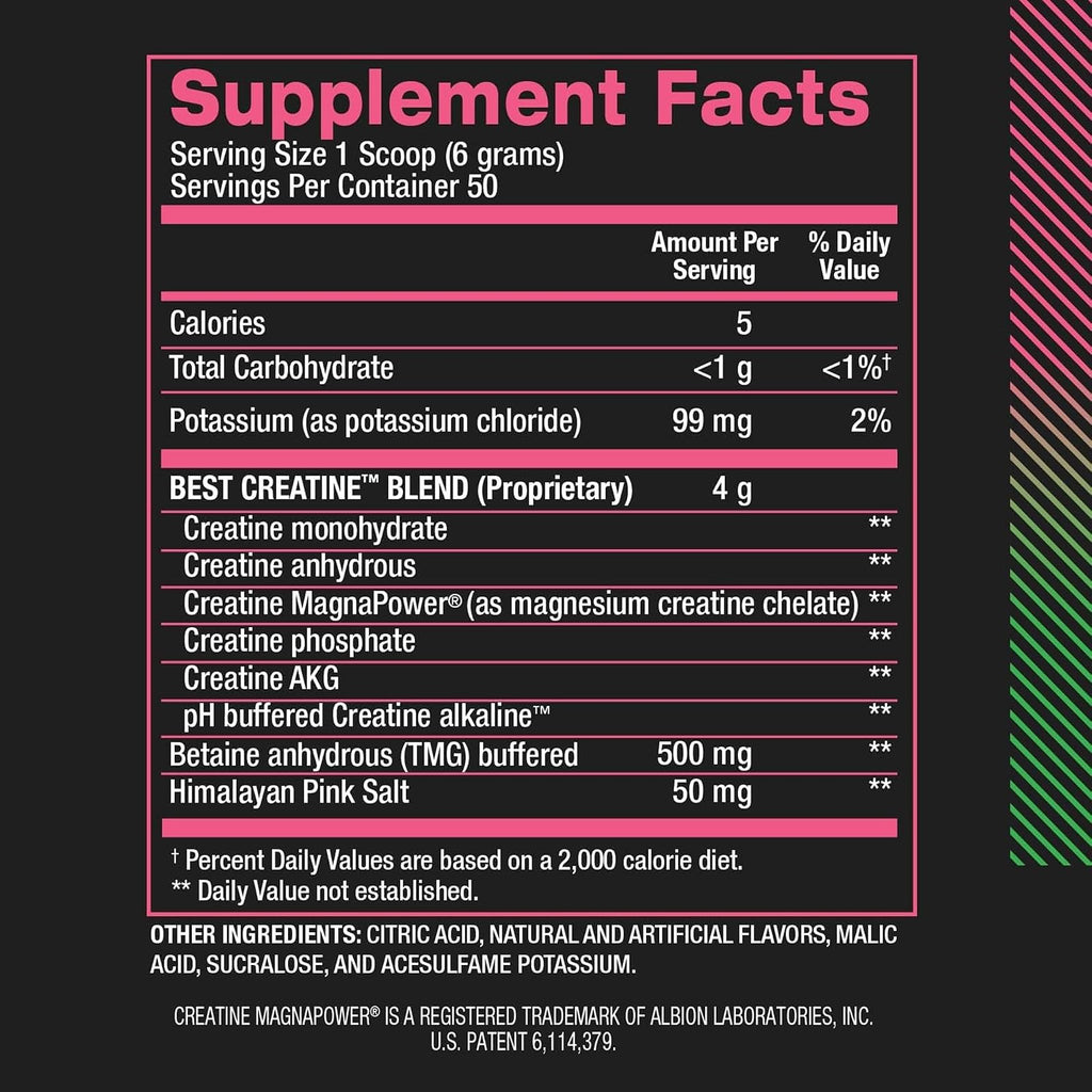 creatine powder for improved endurance