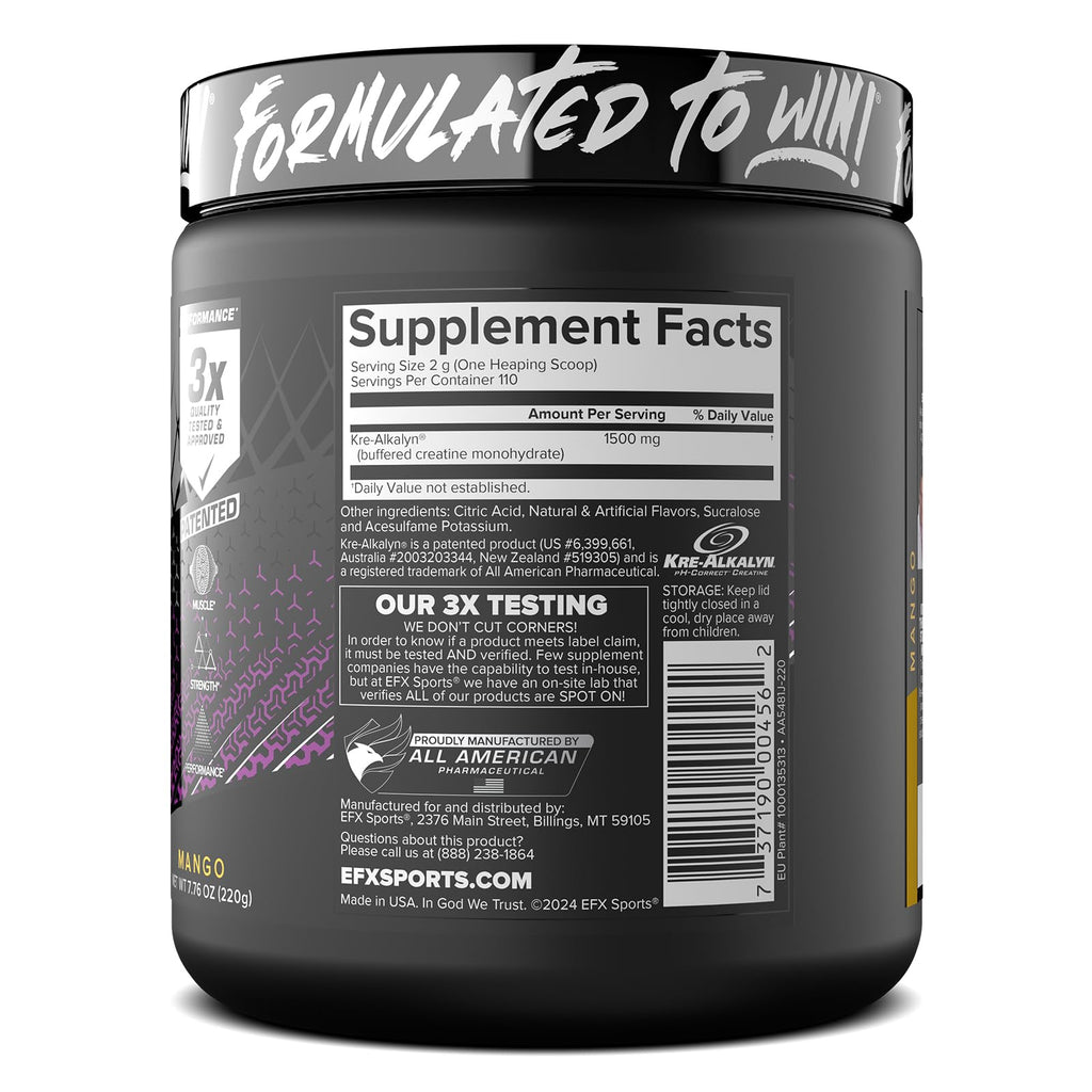 creatine powder for improved performance