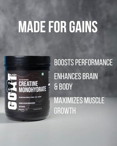 Creatine powder for increased power