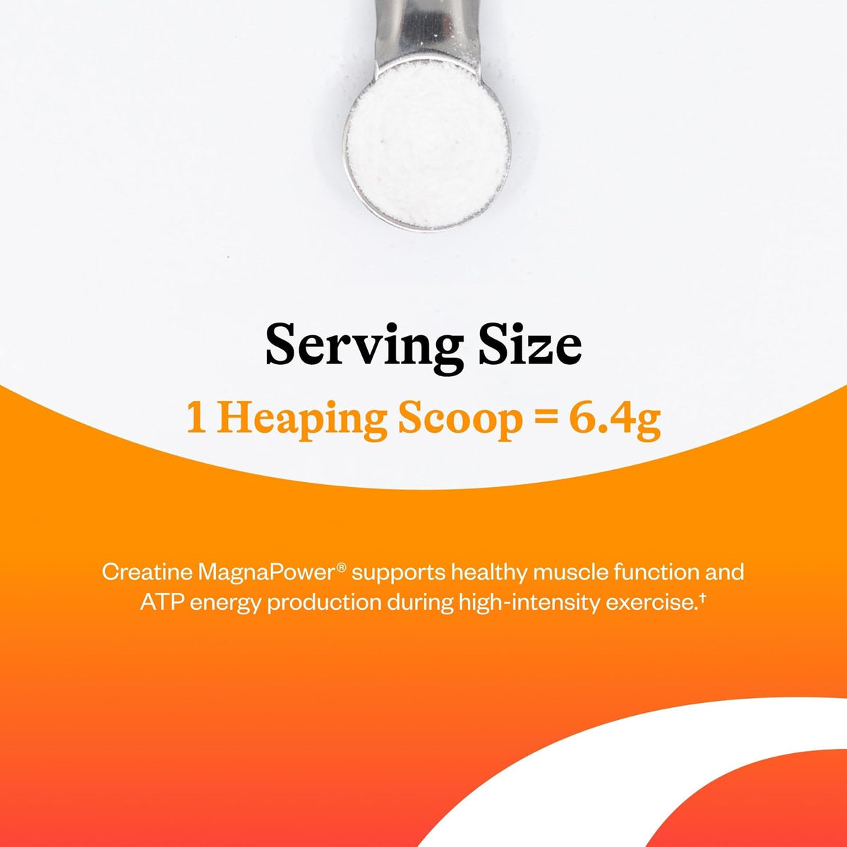 Creatine powder to enhance athletic performance