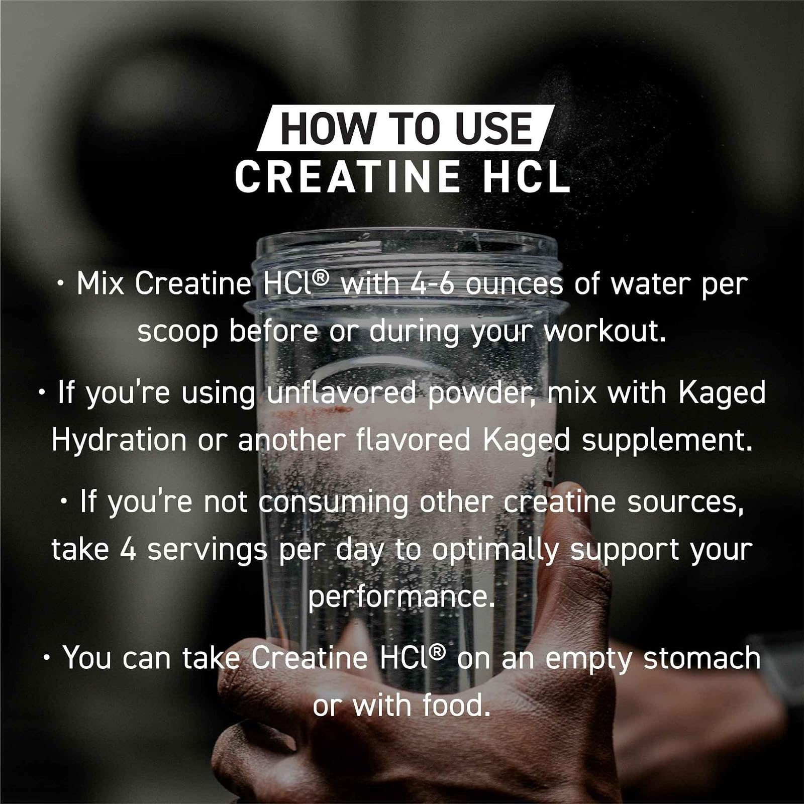 Creatine powder with 75 servings