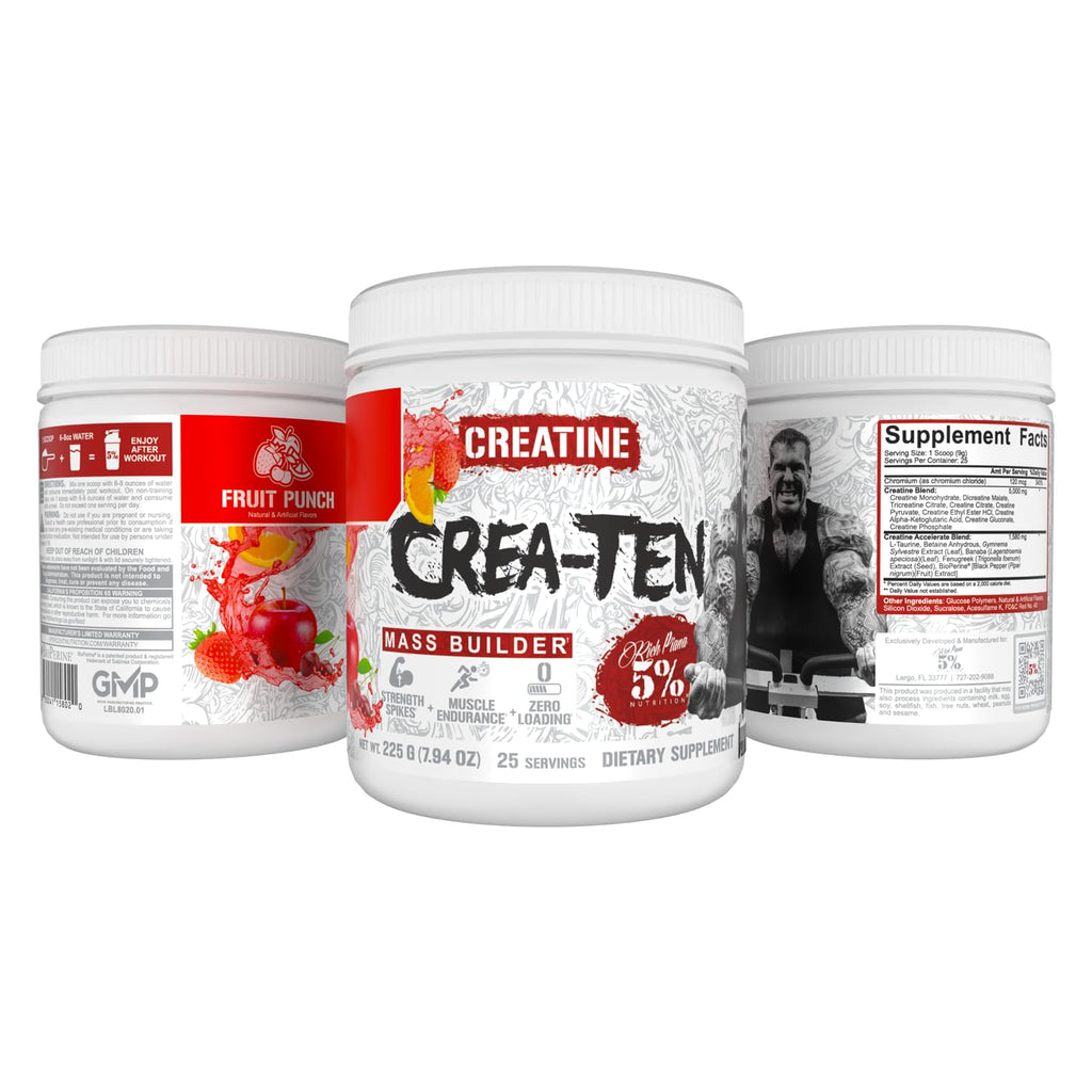 creatine powder with delicious flavours