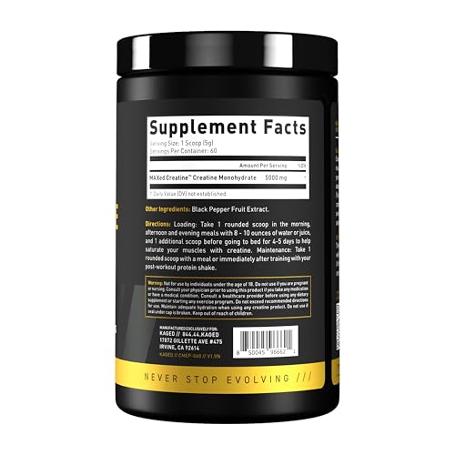 Creatine supplement for daily energy boost