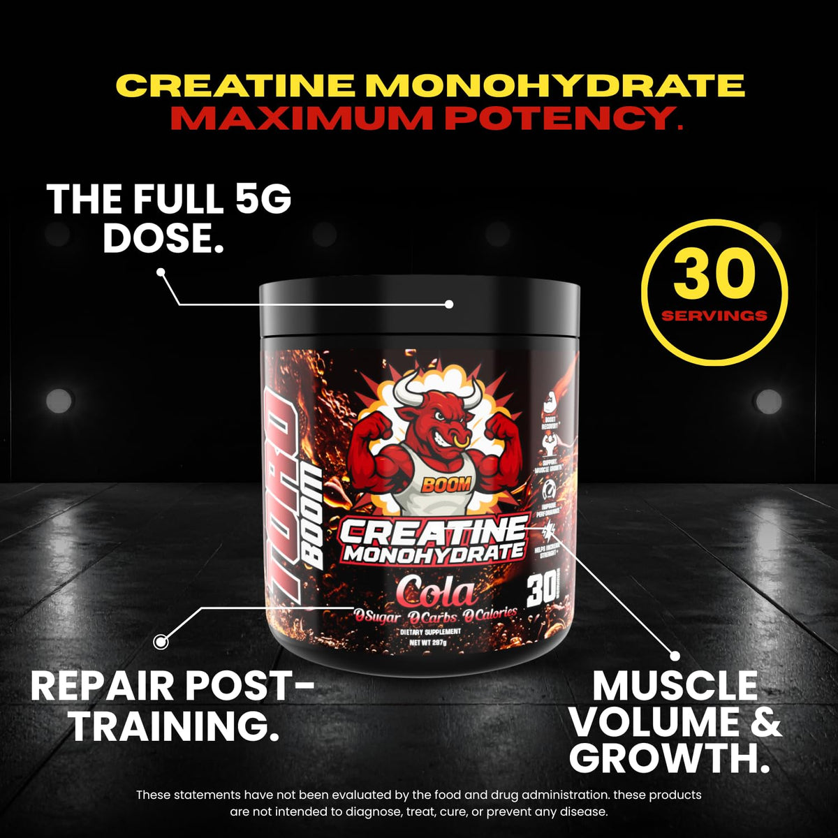 Creatine supplement for improved endurance