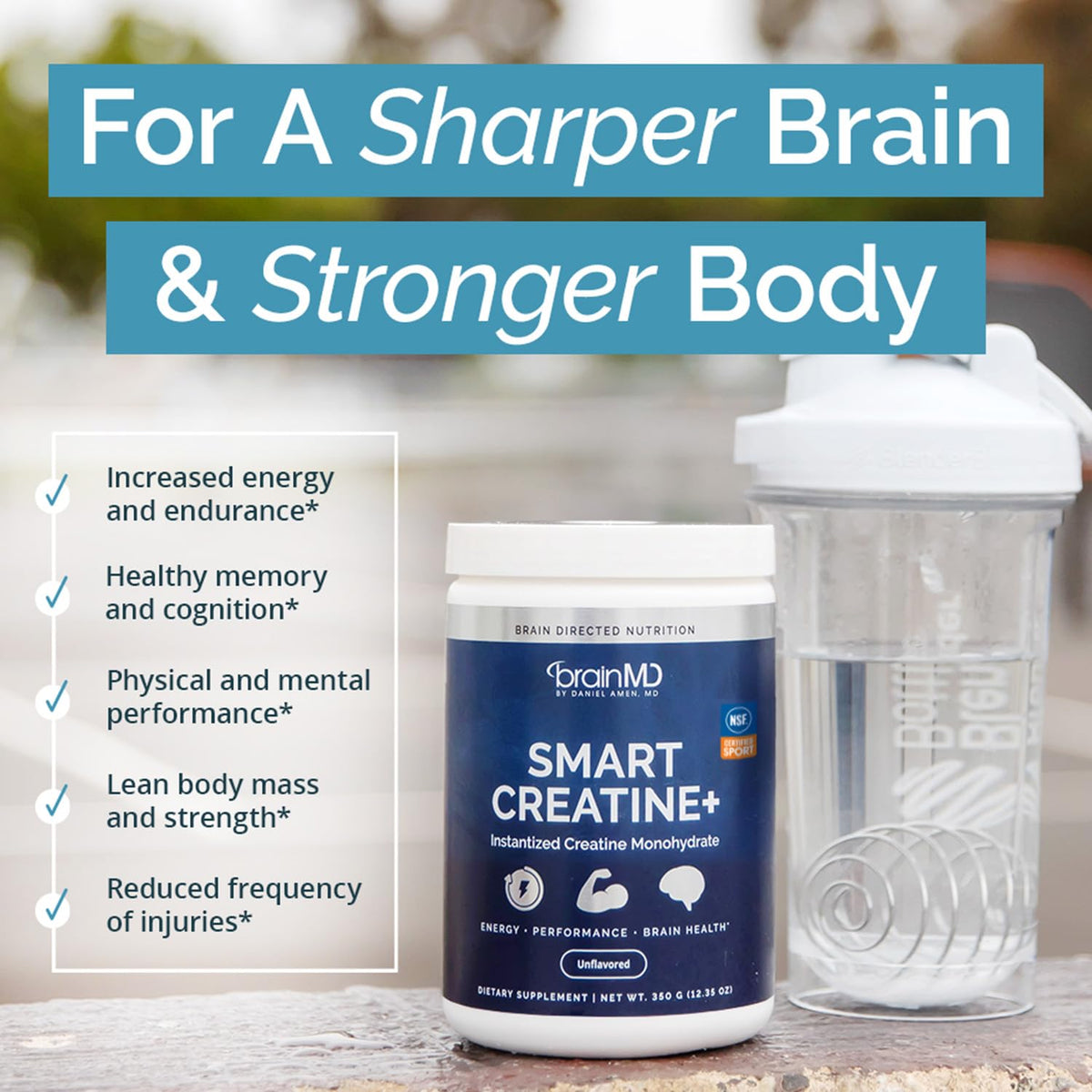 Creatine supplement for muscle growth