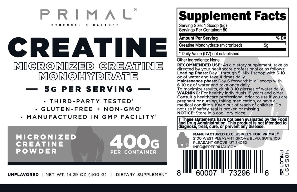 creatine supplement for strength training