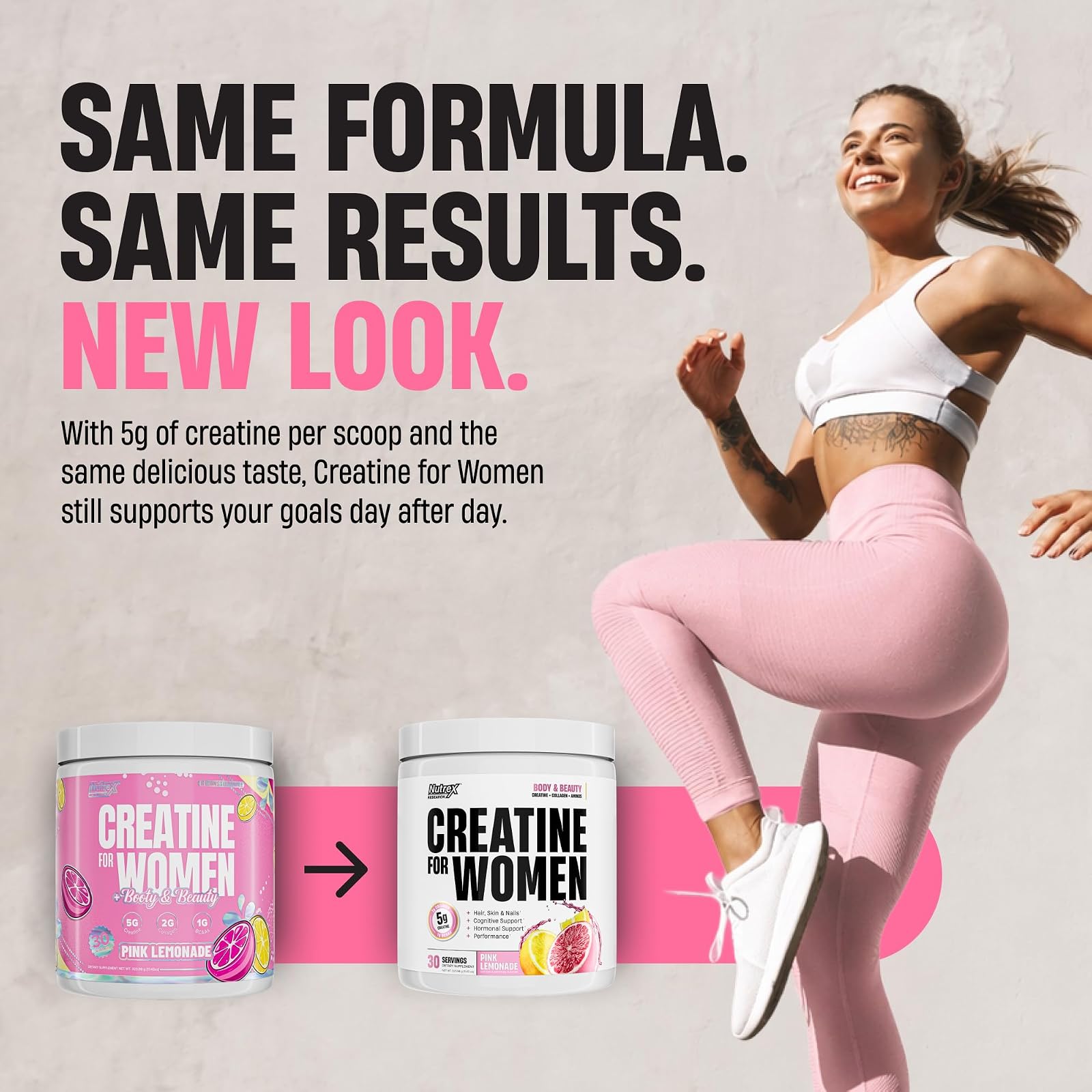 creatine supplement for women's fitness