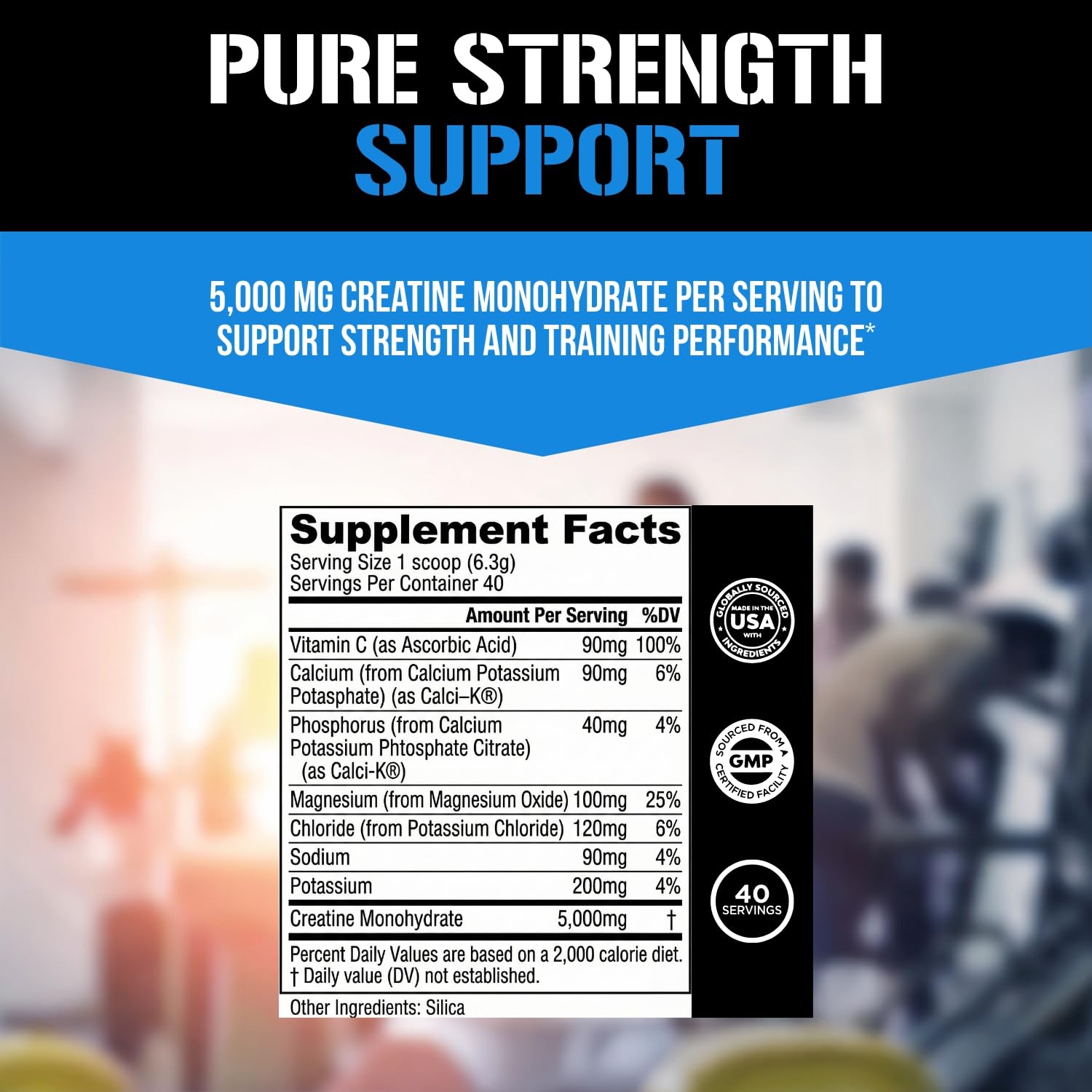 creatine supplement for workout recovery