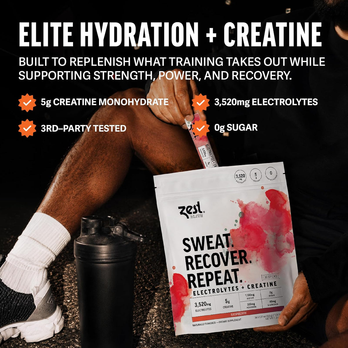creatine with electrolytes for hydration