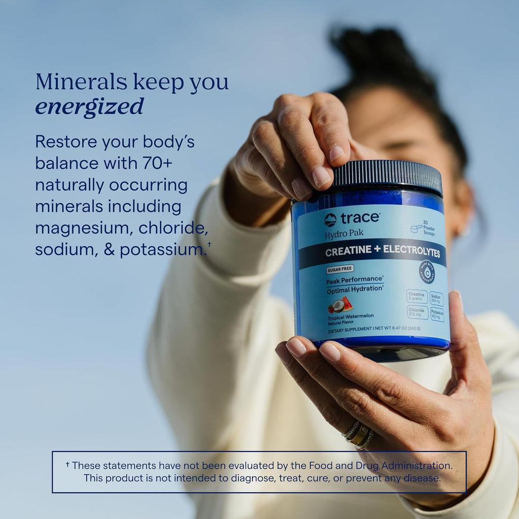 Creatine with electrolytes for recovery