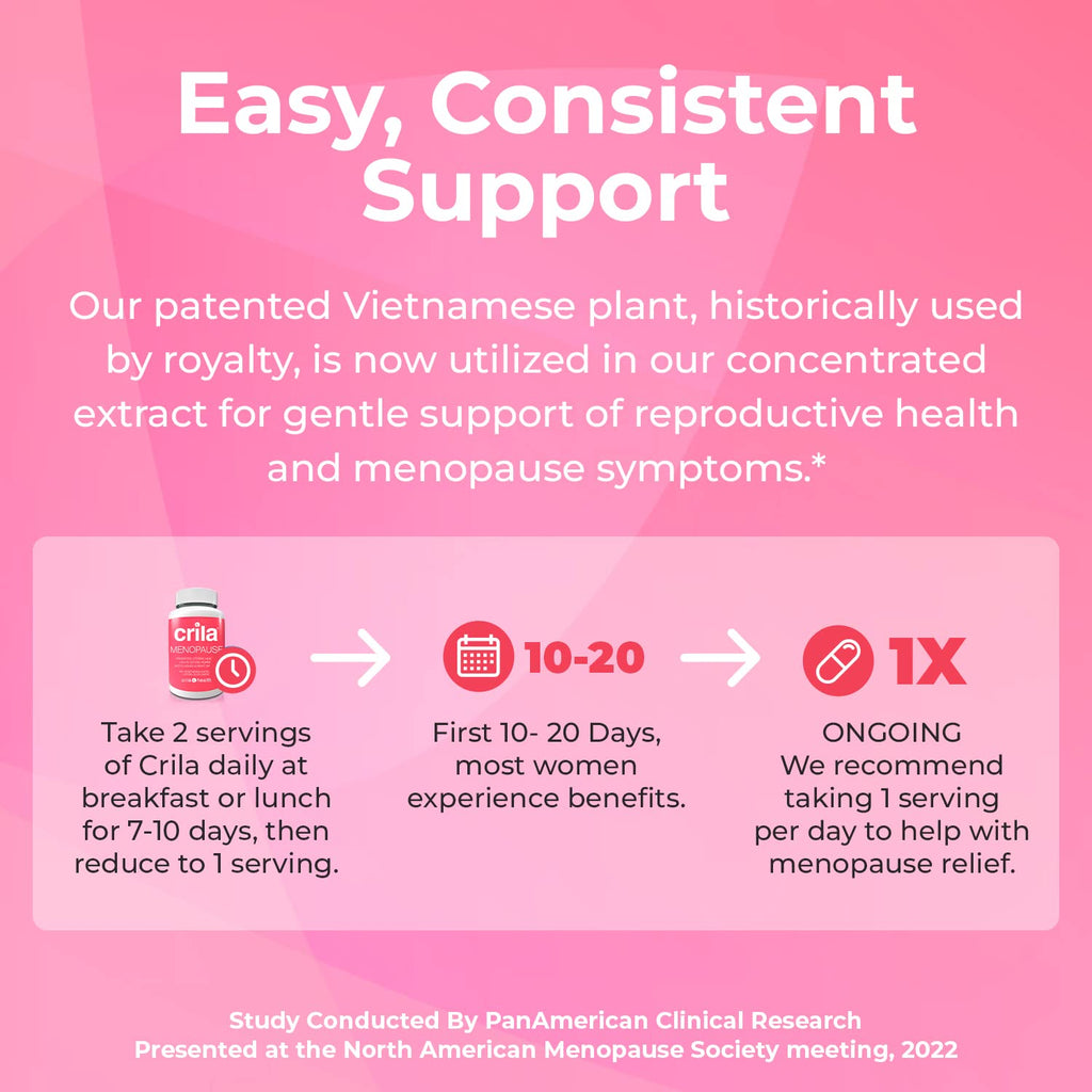 Crila Health supplements for women's health