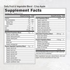Crisp apple multivitamin powder