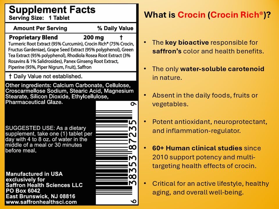 CROCIN brain supplement for daily use