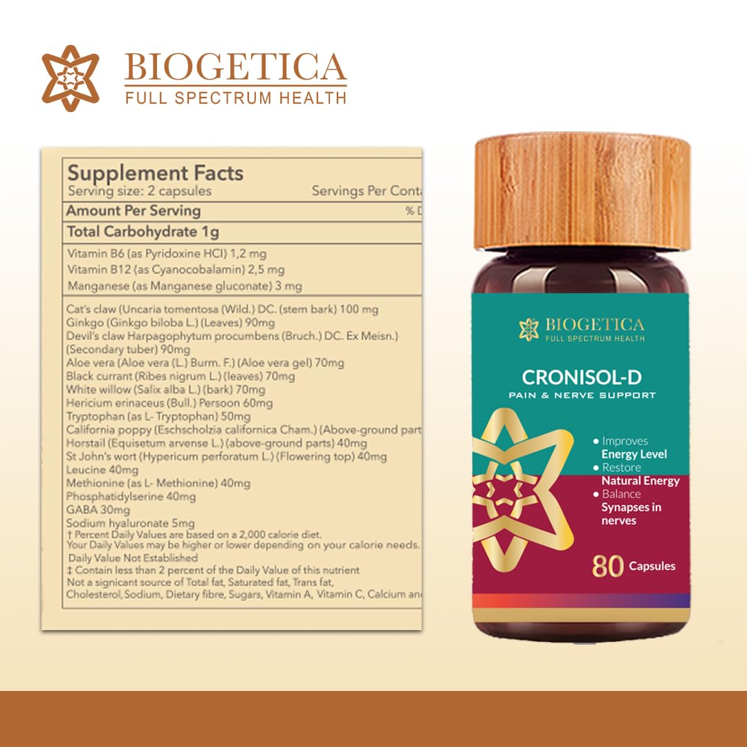 Cronisol D vitamins for active lifestyle