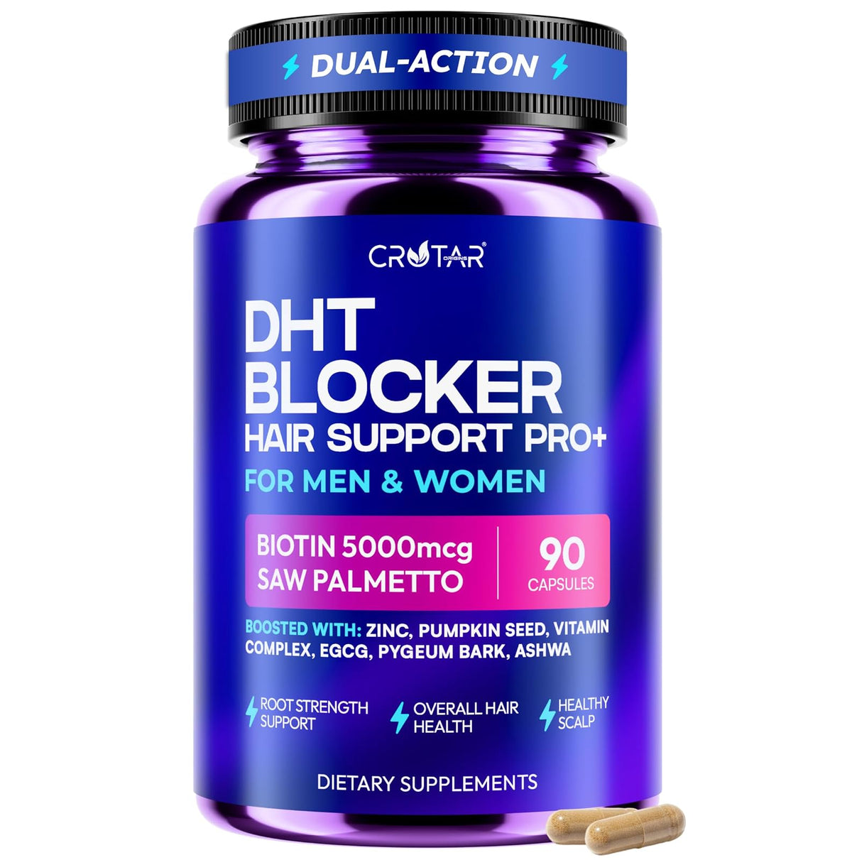 Crotar DHT blocker hair supplement