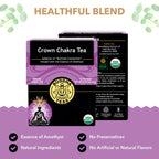 Crown chakra herbal detox tea