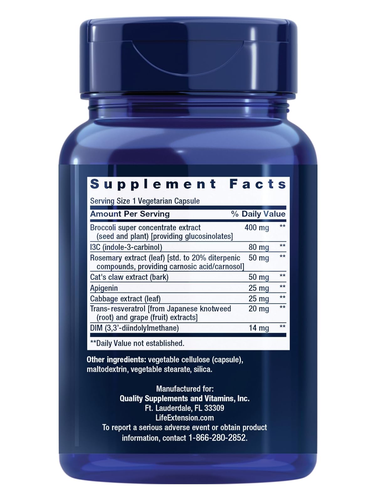 Cruciferous vegetable extract health benefits