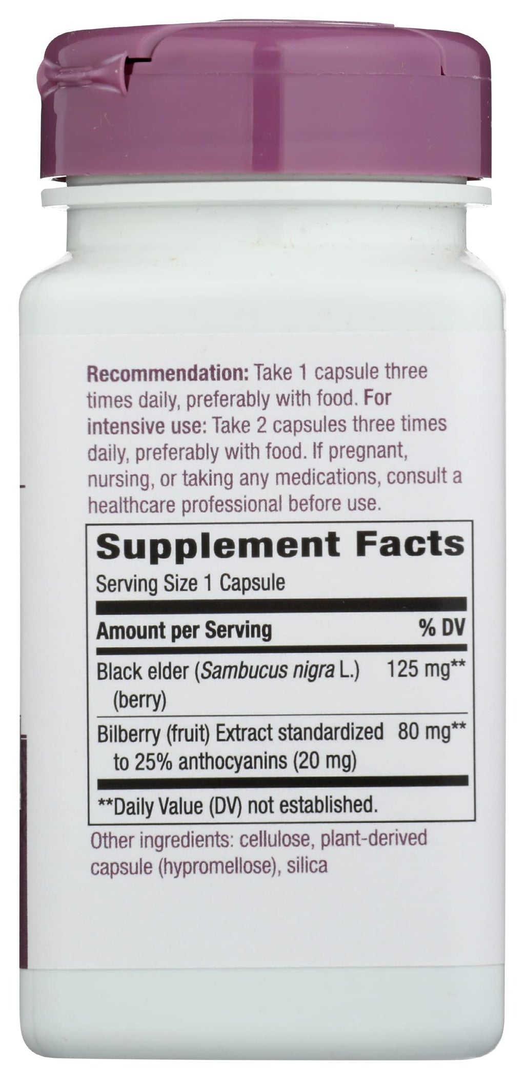 cruelty-free bilberry capsules for vitality